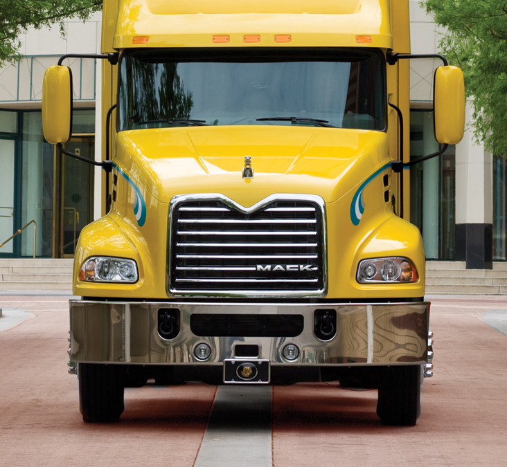Mack Truck Front View