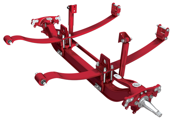 Hendrickson - SOFTEK® NXT / Integrated Monoleaf Suspension and Steer ...